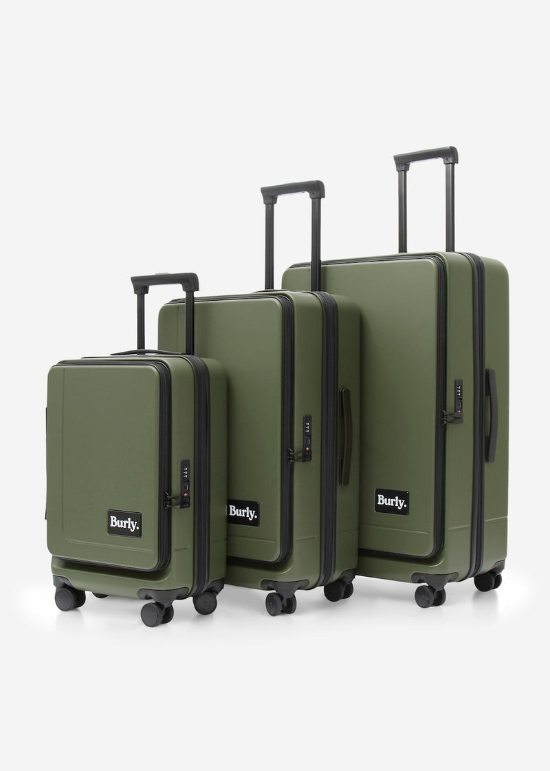 Burly | Open Top Luggage Bundle - Set of 3